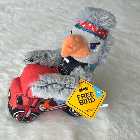 Bark Box | Dog | Bark Box Nwt Peace Fluff Free Bird Motorcycle | Poshmark